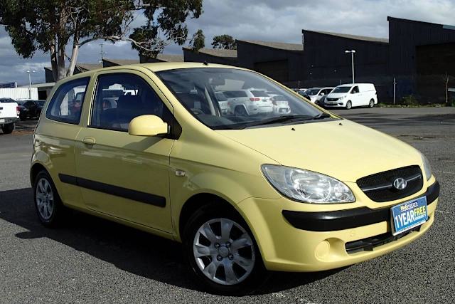 2009 Hyundai Getz TB MY09 S Yellow 4 Speed Automatic Hatchback | Cars ...
