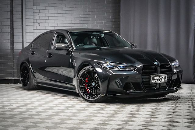 2021 BMW M3 G80 Black 6 Speed Manual Sedan | Cars, Vans & Utes ...