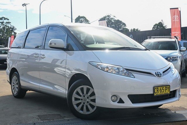 2018 Toyota Tarago ACR50R GLi White 7 Speed Constant Variable Wagon ...