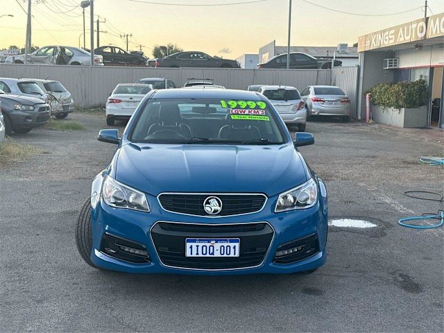 2014 Holden Commodore VF MY14 SV6 Blue 6 Speed Sports Automatic Sedan ...