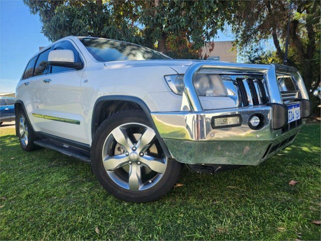 2013 Jeep Grand Cherokee WK MY13 Limited (4x4) White 5 Speed Automatic ...
