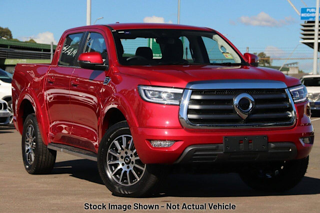 2022 GWM Ute NPW Cannon Scarlet Red 8 Speed Automatic Utility | Cars ...