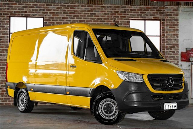 2019 Mercedes-Benz Sprinter VS30 314 CDI VS30 MWB FWD Yellow Semi Auto ...