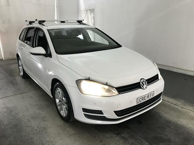 2013 Volkswagen Golf VII MY14 90TSI DSG Comfortline White 7 Speed ...