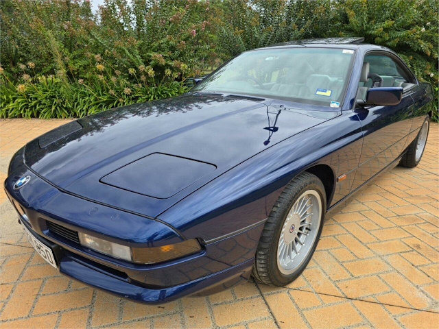1990 BMW 8 Series E31 850i Metallic Blue 4 Speed Automatic Coupe | Cars ...