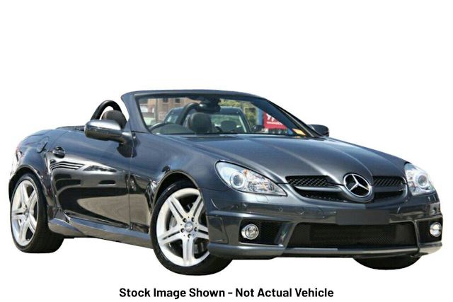 2010 Mercedes-Benz SLK-Class R171 MY10 SLK300 7G-Tronic Silver 7 Speed ...