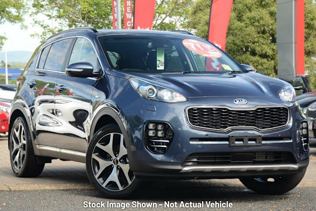 2018 Kia Sportage QL MY18 GT-Line AWD Blue 6 Speed Sports Automatic ...