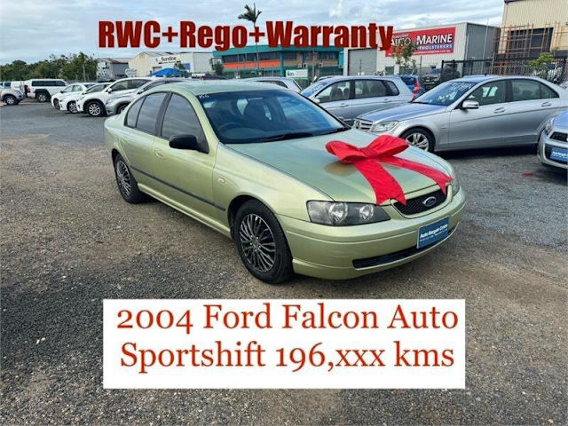 2004 Ford Falcon BA XT Green 4 Speed Auto Seq Sportshift Sedan | Cars ...