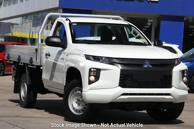 2021 Mitsubishi Triton MR MY21 GLX (4x2) White 6 Speed Manual Cab ...