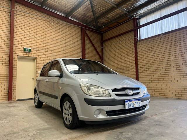 2007 Hyundai Getz TB Upgrade 1.4 Silver, Chrome 4 Speed Automatic ...