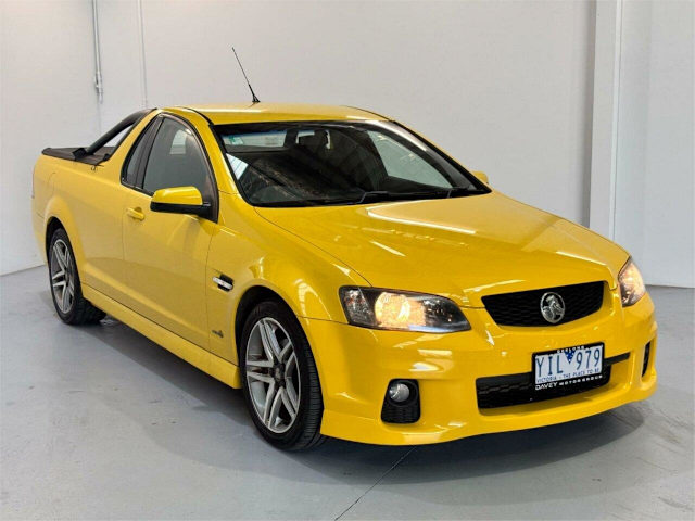 2011 Holden Ute VE II SV6 Yellow 6 Speed Sports Automatic Utility ...