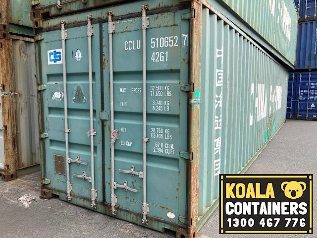 40 Foot Used Cargo Worthy Shipping Containers - Grafton | Other Farming ...