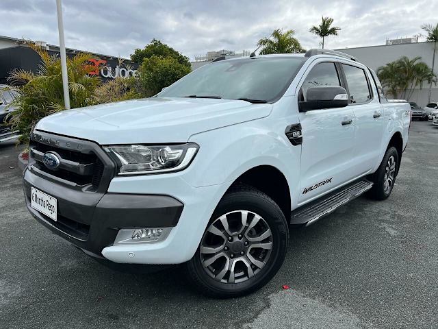2017 Ford Ranger PX MkII Wildtrak Double Cab White 6 Speed Sports ...
