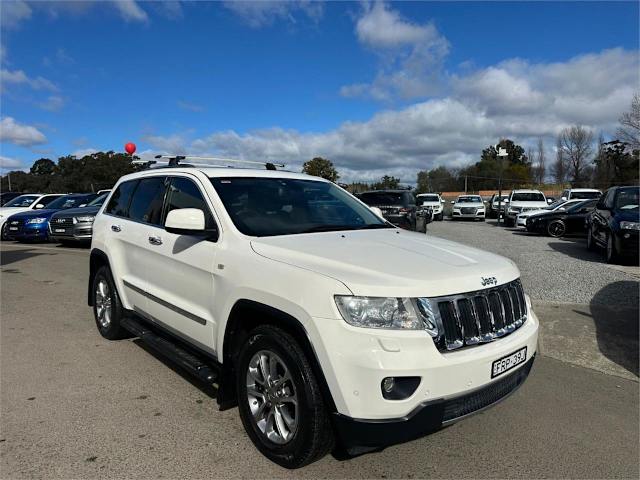 2012 Jeep Grand Cherokee WK MY2012 Limited White 5 Speed Sports ...