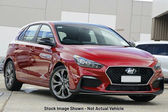 2020 Hyundai i30 PD.V4 MY21 N Line Premium Red 7 Speed Auto Dual Clutch ...