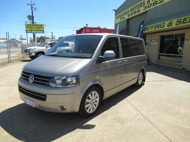 2012 Volkswagen Multivan T5 MY12 Comfortline TDI400 Silver 7 Speed Auto ...