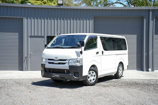 2019 Toyota HiAce GDH201R Van LWB 5dr Auto 6sp 2.8TD White Automatic ...