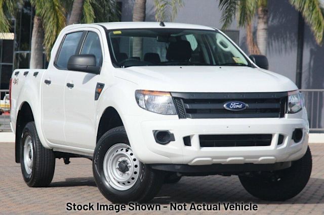 2012 Ford Ranger PX XL White 6 Speed Manual Double Cab | Cars, Vans ...