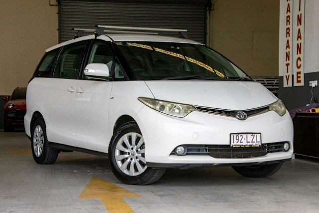 2007 Toyota Tarago GSR50R GLi White 6 Speed Sports Automatic Wagon ...