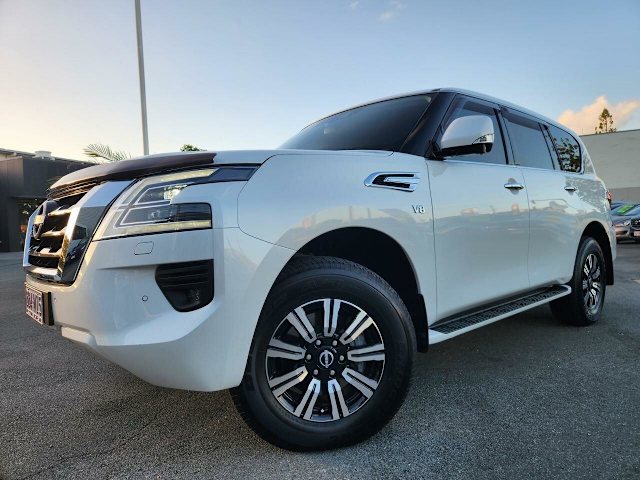 2022 Nissan Patrol Y62 MY22 TI White 7 Speed Sports Automatic Wagon ...
