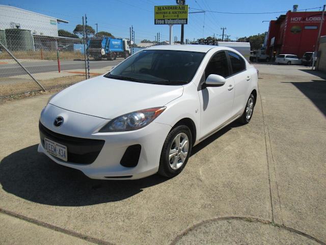 2013 Mazda 3 BL Series 2 MY13 Neo White 5 Speed Automatic Sedan | Cars ...