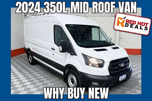 2024 Ford Transit VO 350L White Automatic Van | Cars, Vans & Utes ...