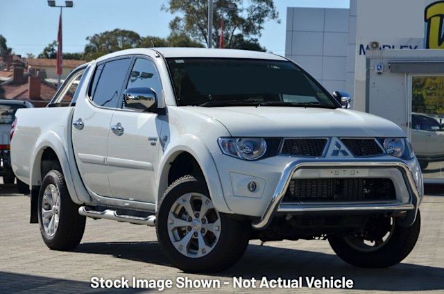 2011 Mitsubishi Triton MN MY12 GLX-R (4x4) White 5 Speed Automatic 4x4 ...