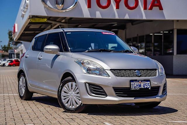 2016 Suzuki Swift FZ MY15 GL Silver 5 Speed Manual Hatchback | Cars ...