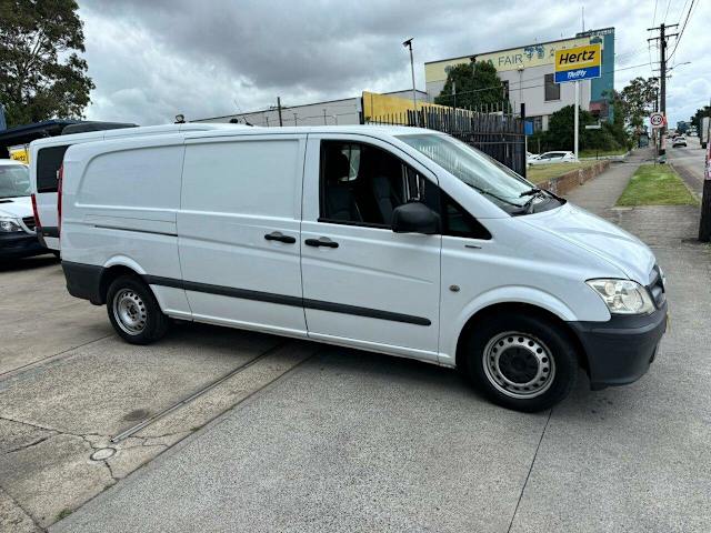 2013 Mercedes-Benz Vito MY11 113CDI LWB White 5 Speed Automatic Van ...