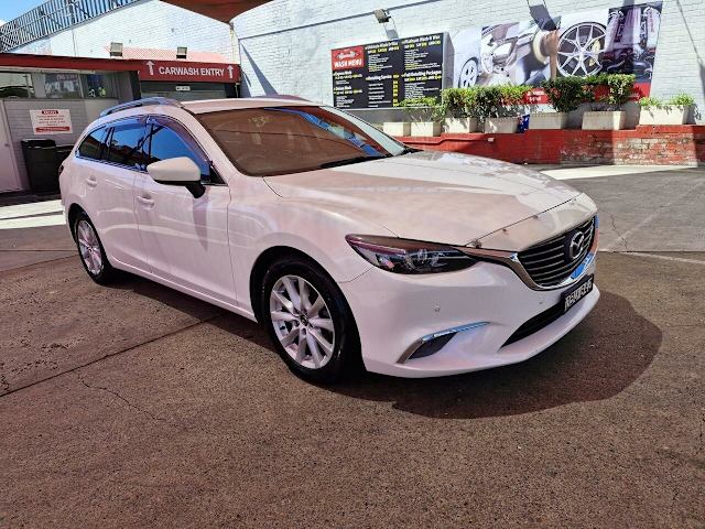 2015 Mazda 6 GJ1032 Touring SKYACTIV-Drive White 6 Speed Sports ...