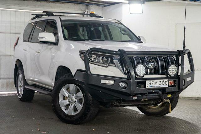 2021 Toyota Landcruiser Prado GDJ150R GXL White 6 Speed Sports ...