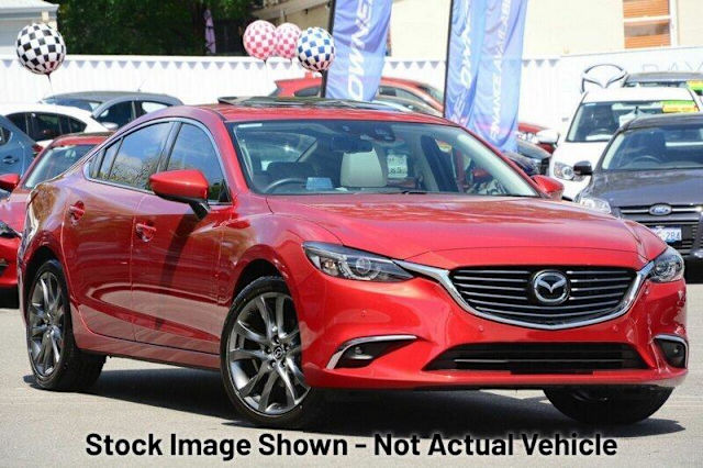 2015 Mazda 6 6C MY15 Atenza Red 6 Speed Automatic Sedan | Cars, Vans ...