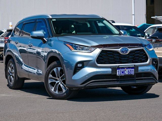 2023 Toyota Kluger Axuh78R GXL Hybrid AWD Galena Blue Continuous ...