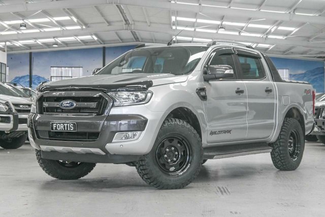 2017 Ford Ranger PX MkII Wildtrak Double Cab Silver 6 Speed Sports ...