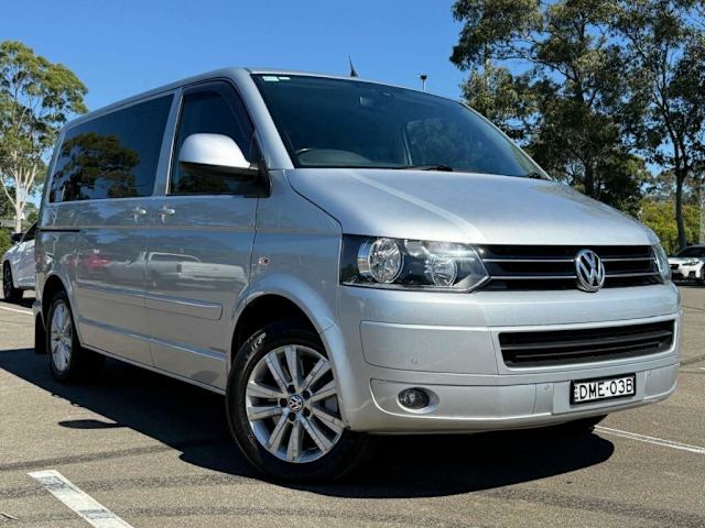 2012 Volkswagen Multivan T5 MY13 TDI340 DSG Comfortline Silver 7 Speed ...