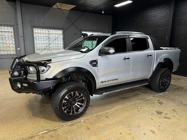 2018 Ford Ranger PX MkIII MY19 Wildtrak 3.2 (4x4) Silver, Chrome 6 ...