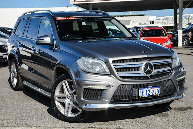 2013 Mercedes-Benz GL-Class X166 GL350 BlueTEC 7G-Tronic + Silver Wagon ...