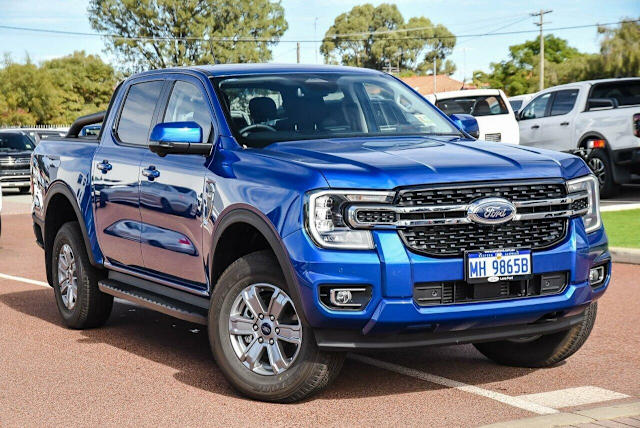 2023 Ford Ranger PY 2024.00MY XLT Blue 10 Speed Sports Automatic Dual ...