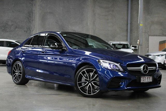 2019 Mercedes-Benz C-Class W205 809MY C43 AMG 9G-Tronic 4MATIC Blue 9 ...