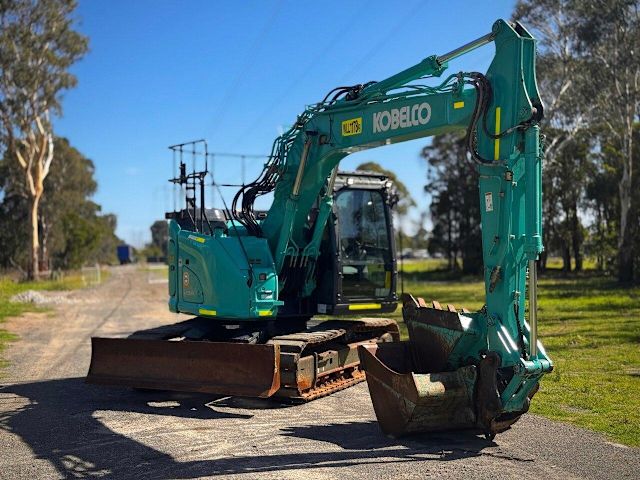 2022 KOBELCO SK135SR-7 13.8T EXCAVATOR BOBCAT SKID STEER LOADER CATERPILLAR KOMATSU SUMITOMO ...