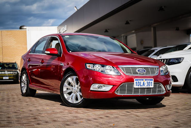 2010 Ford Falcon FG G6E Red 6 Speed Sports Automatic Sedan | Cars, Vans ...