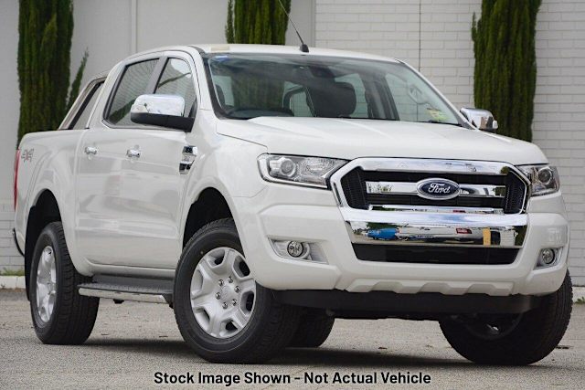 2016 Ford Ranger PX MkII XLT Double Cab White 6 Speed Sports Automatic ...