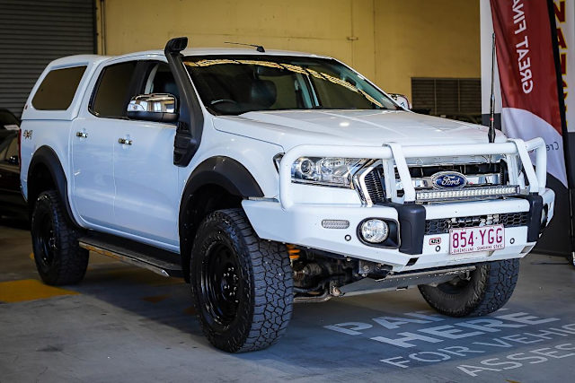 2018 Ford Ranger PX MkII 2018.00MY XLT Double Cab White 6 Speed Sports ...
