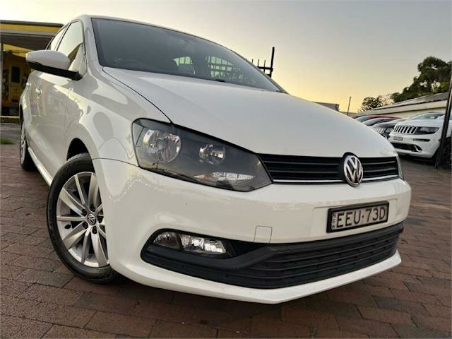 2017 Volkswagen Polo 6R MY17 66 TSI Trendline White 5 Speed Manual ...