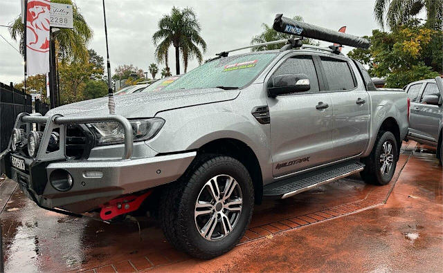 2021 Ford Ranger PX MkIII MY21.25 Wildtrak 2.0 (4x4) Silver, Chrome 10 ...