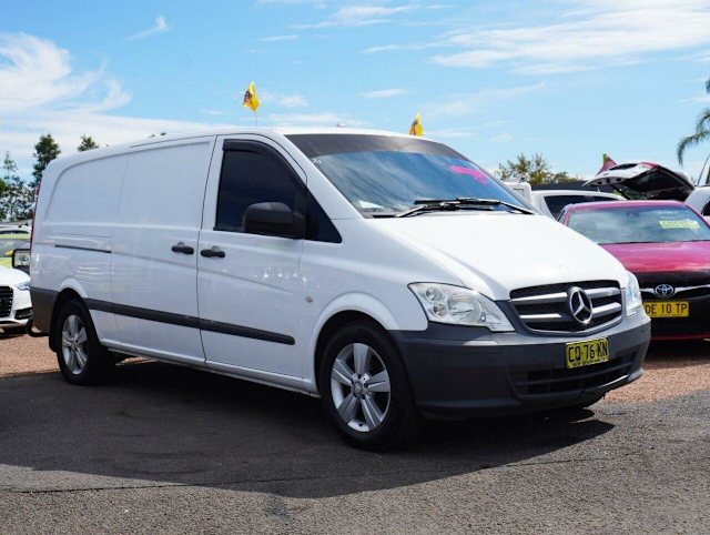 2014 Mercedes-Benz Vito 639 MY14 116CDI SWB White 5 Speed Automatic Van ...