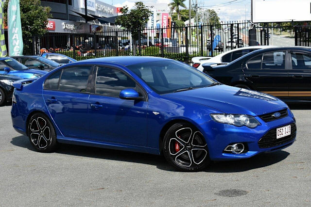 2014 Ford Falcon FG MK2 XR6T Blue 6 Speed Auto Seq Sportshift Sedan ...
