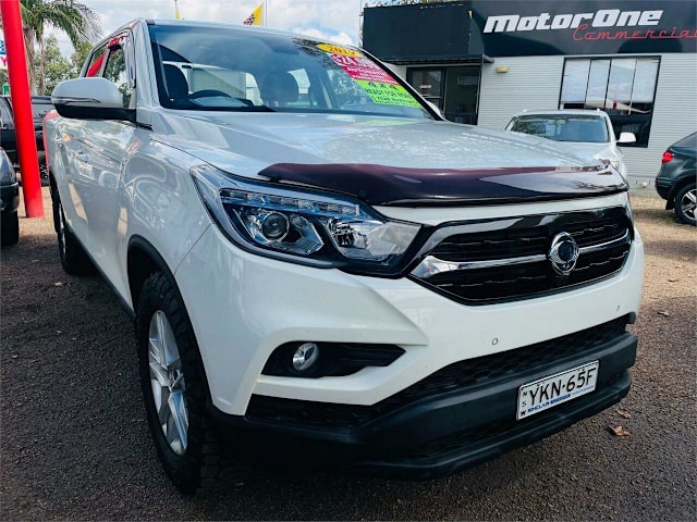 2019 Ssangyong Musso Q201 MY20 ELX Crew Cab XLV Grand White 6 Speed ...