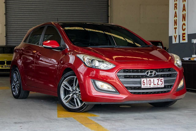 2016 Hyundai i30 GD3 Series II MY17 SR Premium Red 6 Speed Sports ...