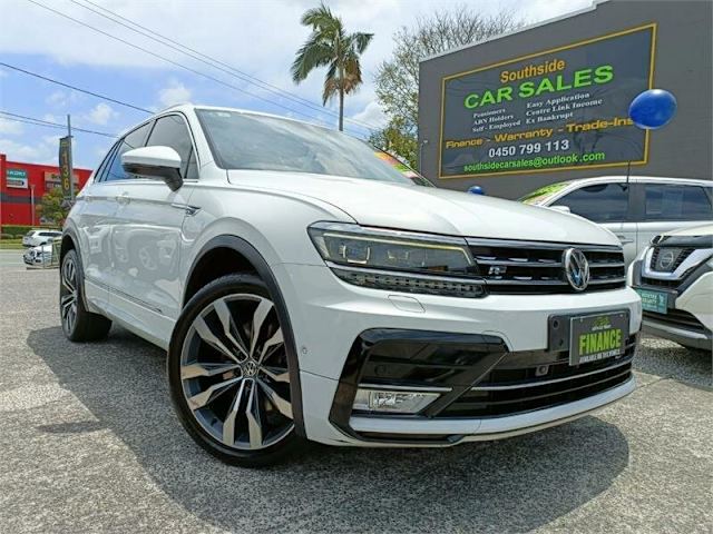 2017 Volkswagen Tiguan 5NA 140 TDI Highline White 7 Speed Auto Direct ...